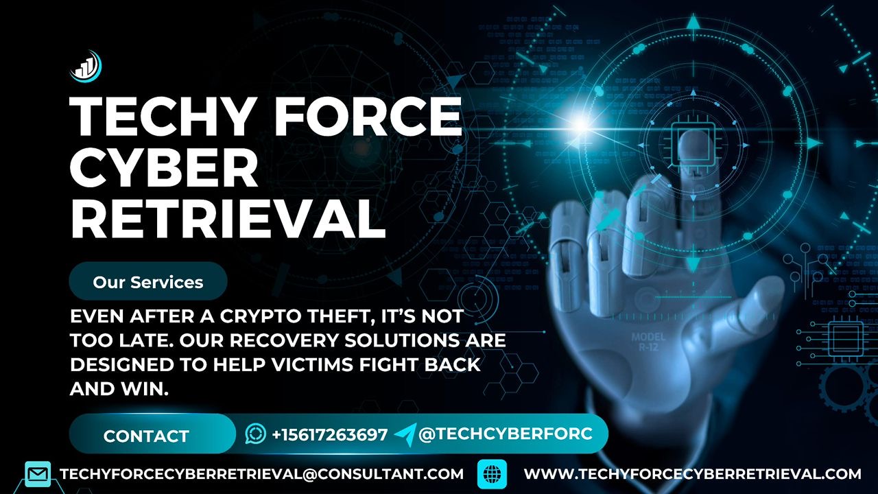 RECOVER SCAMMED CRYPTO BY CONTACTING TECHY FORCE CYBER RETRIEVAL | @User#1754941459436 | Dittin ...