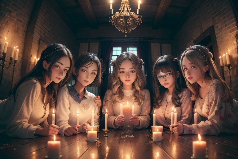 Jasmine, Claire, Beatrice, Madison, and Ellie | @Dittin AI | Dittin AI: NSFW AI Chat & Image ...